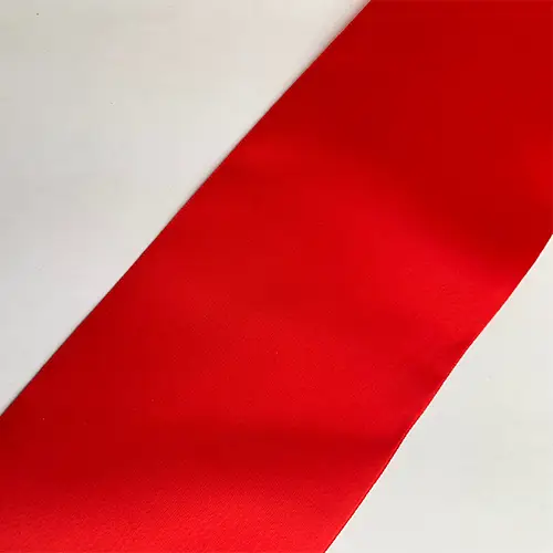 10m Red Wide Satin Ribbon & XL Door Bows - Next Day Delivery
